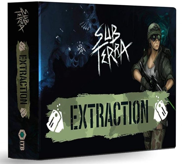Sub Terra: Extraction - uitbreiding voor het horror bordspel Sub Terra