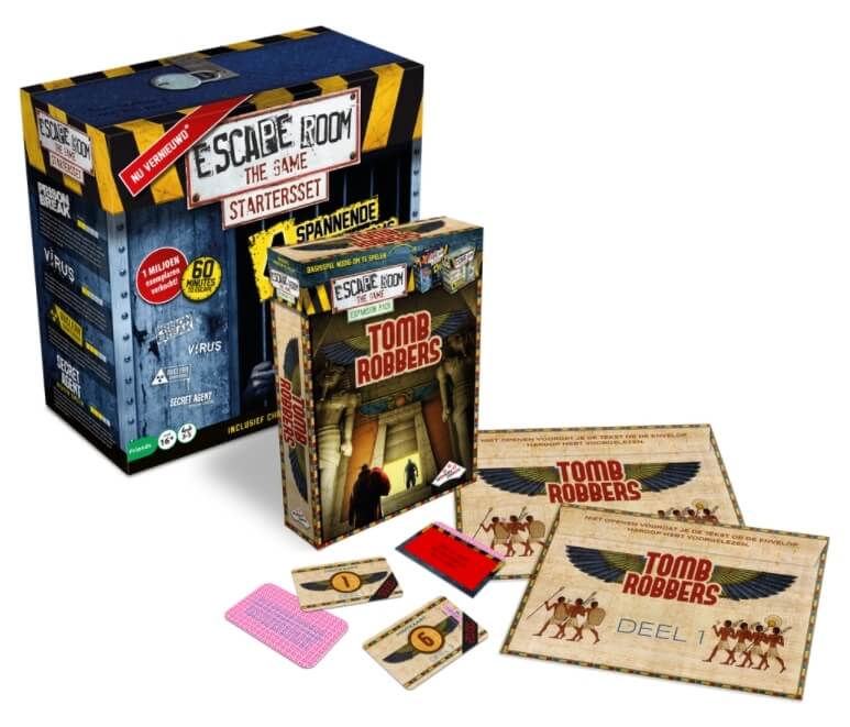 Escape Room The Game: Tomb Robbers winactie – Win een spellenpakket