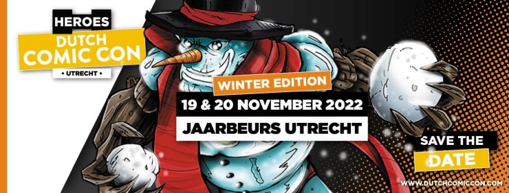 Dutch Comic Con 2022 Winter Edition - 19 en 20 november 2022